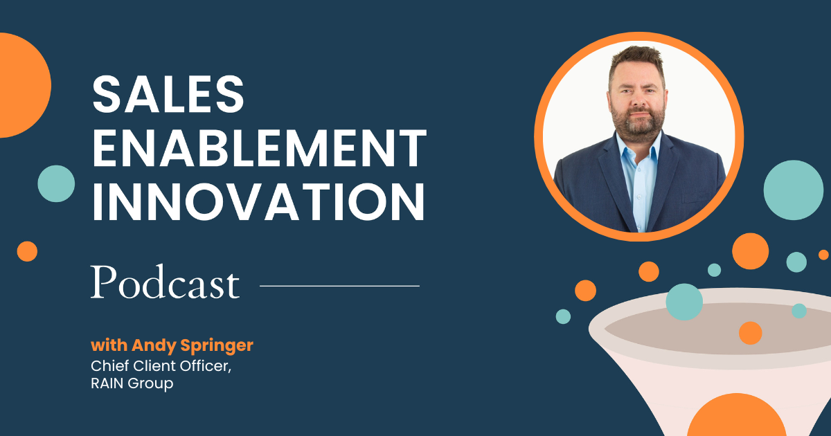 “The consulting seller is thriving”, Andy Springer