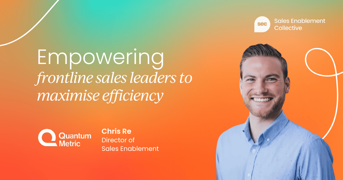 Empowering frontline sales leaders for maximum efficiency
