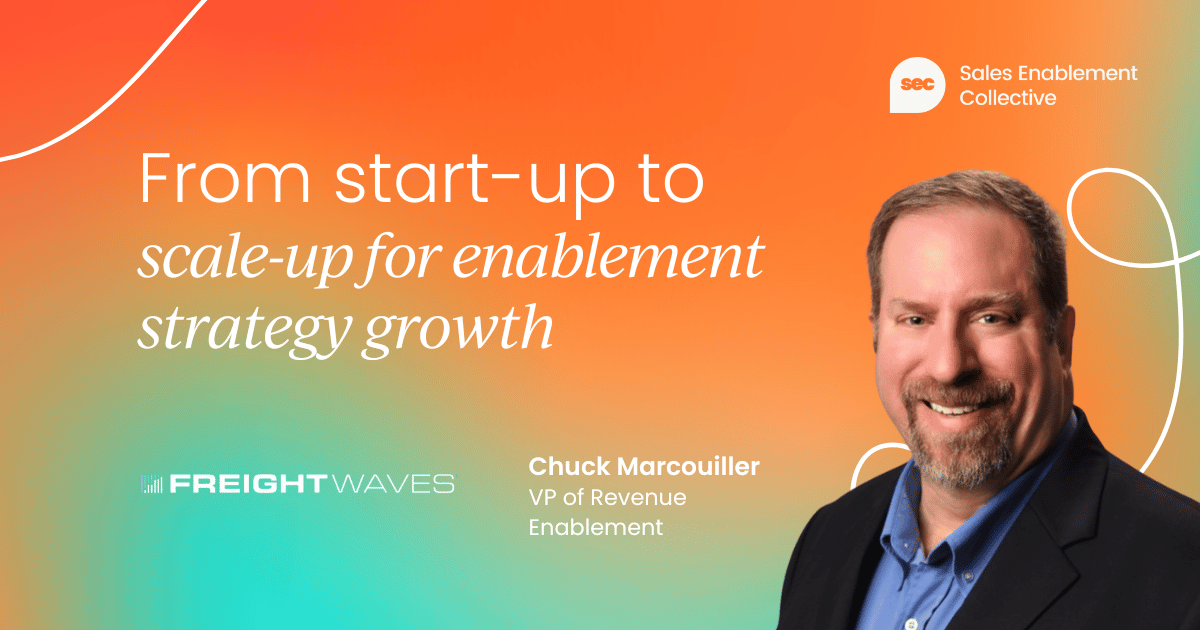 From startup to scale-up: Sales enablement growth strategies