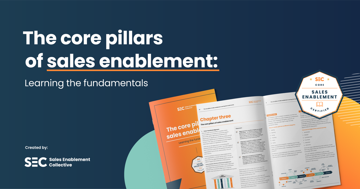 The core pillars of sales enablement: SEC eBook