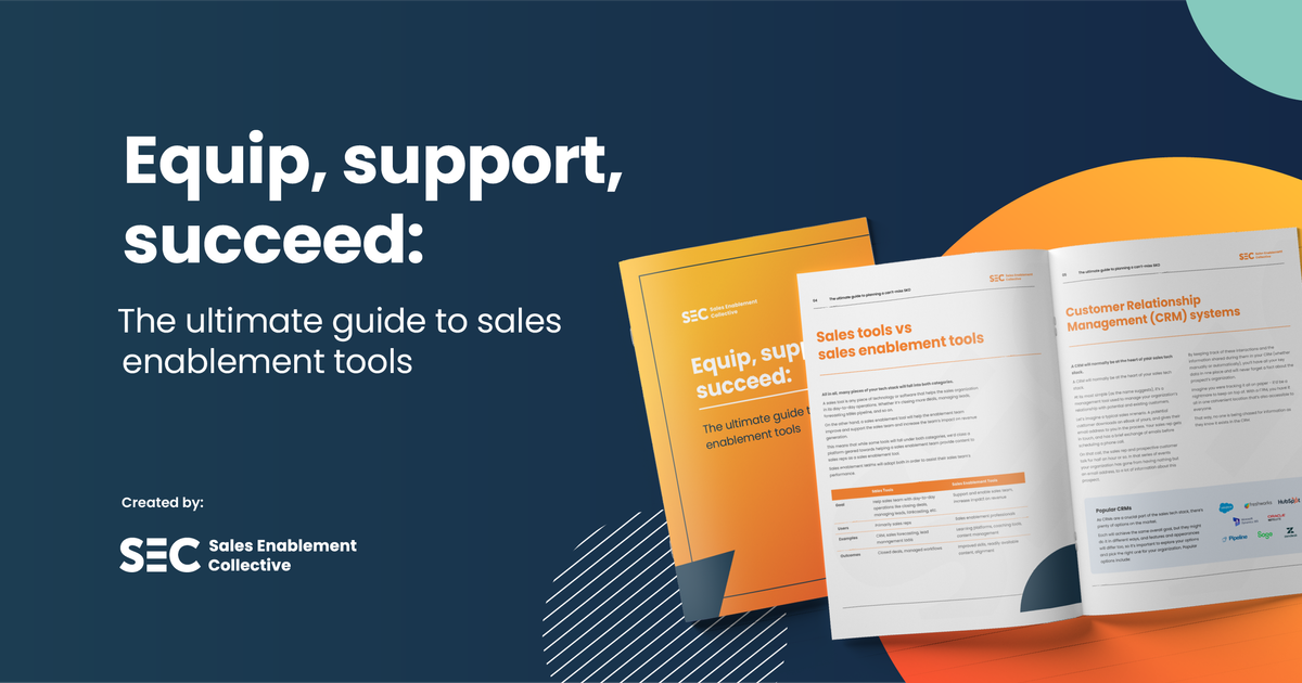 The ultimate guide to sales enablement tools | ebook