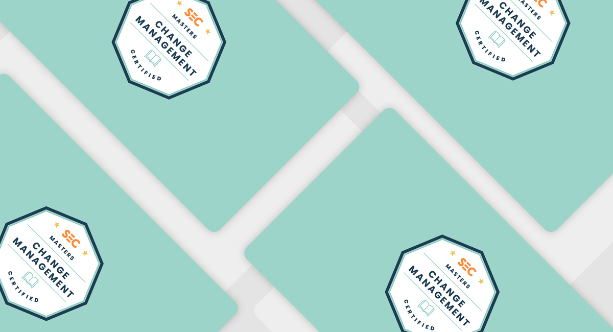 Get Change Management Certified with SEC!