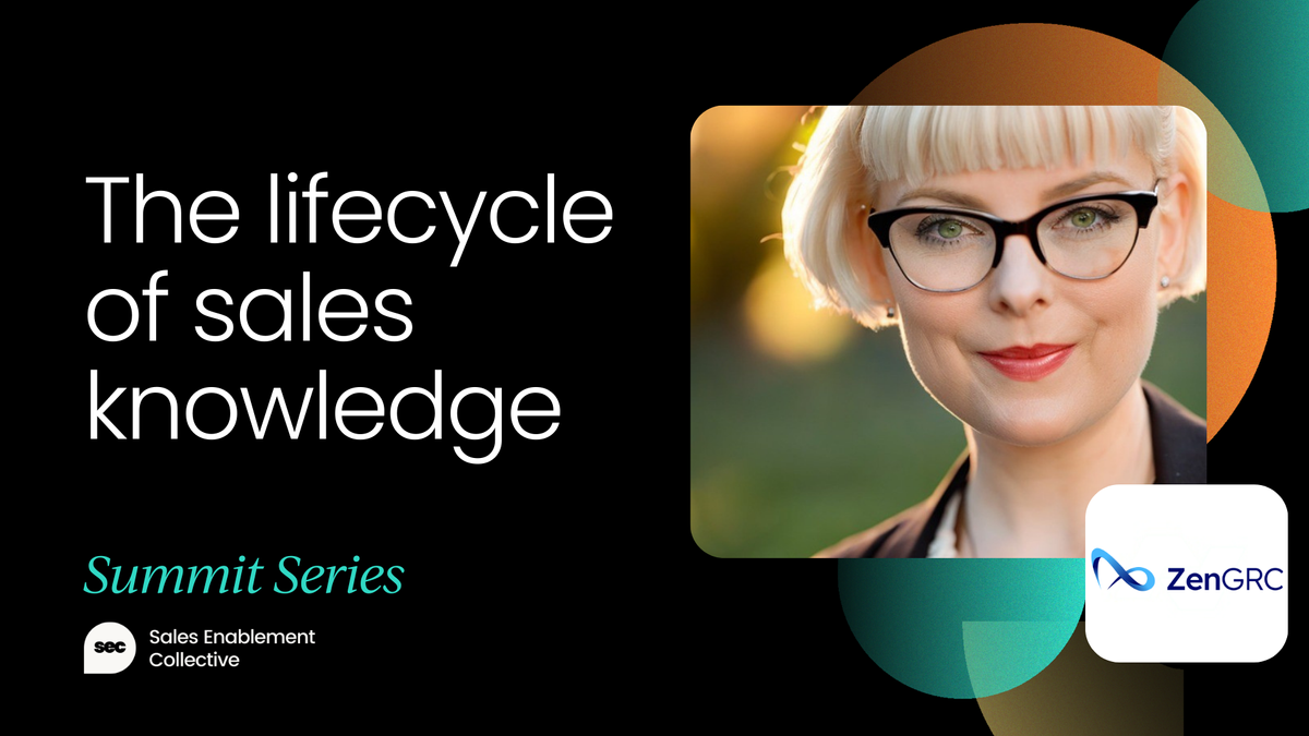 The lifecycle of sales knowledge [Video]