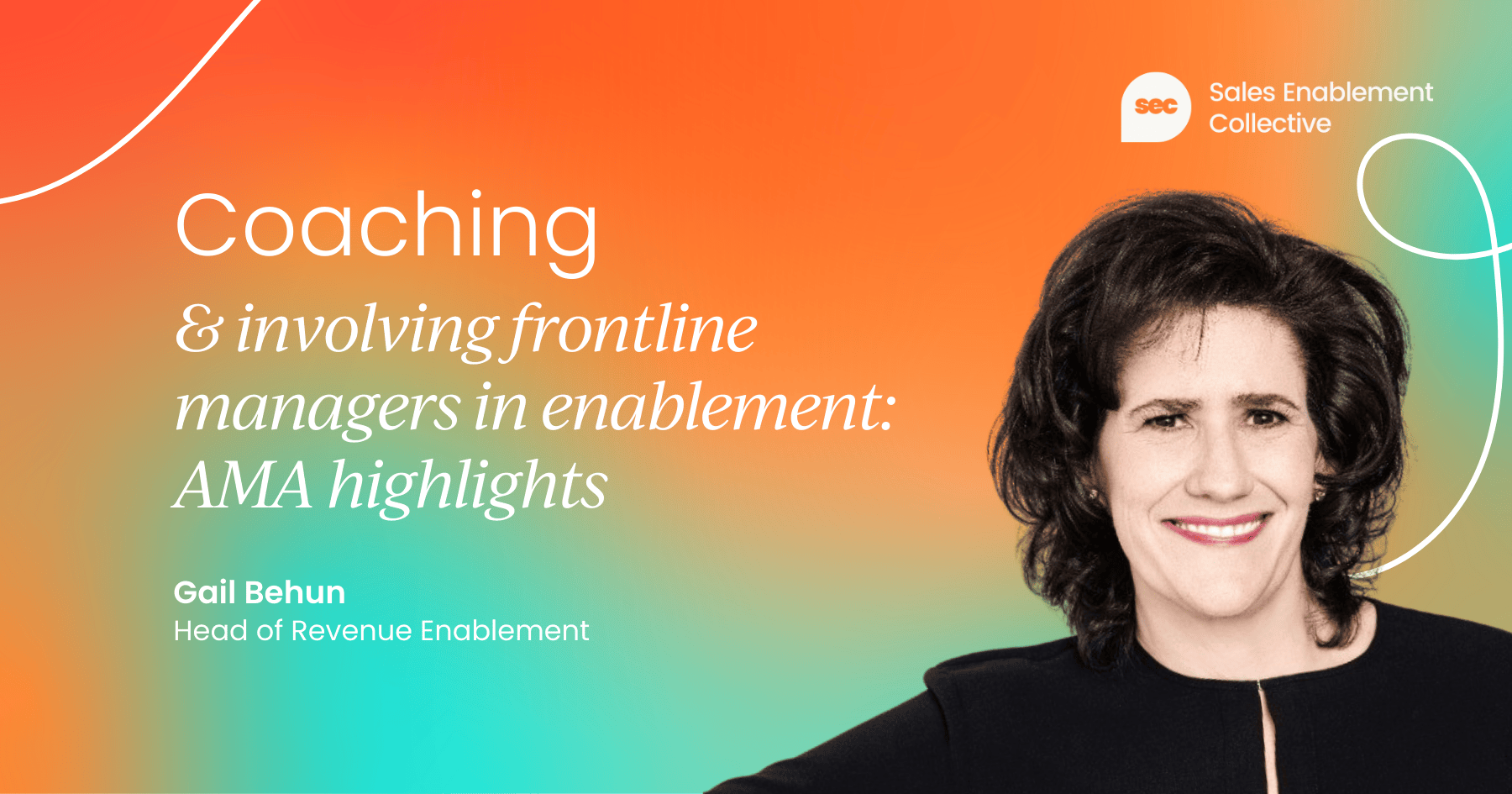 How can you involve frontline managers in your enablement? And more ...