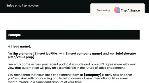 Sales email templates | 4 pre-written email templates
